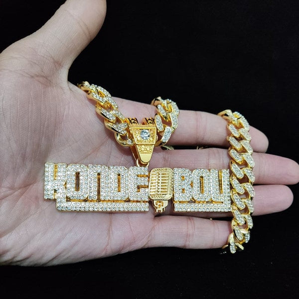 Chaine hip hop Konde Boy | Chaîne Bijoux