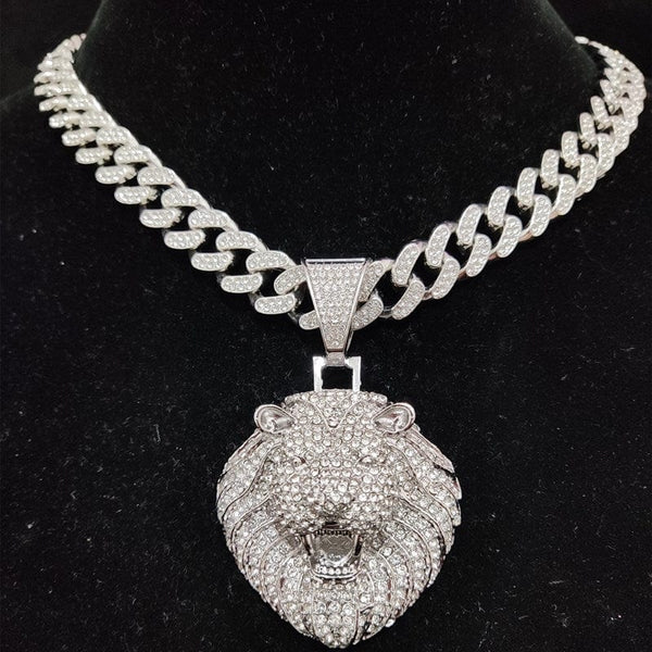 Chaine hip hop Lion | Chaîne Bijoux